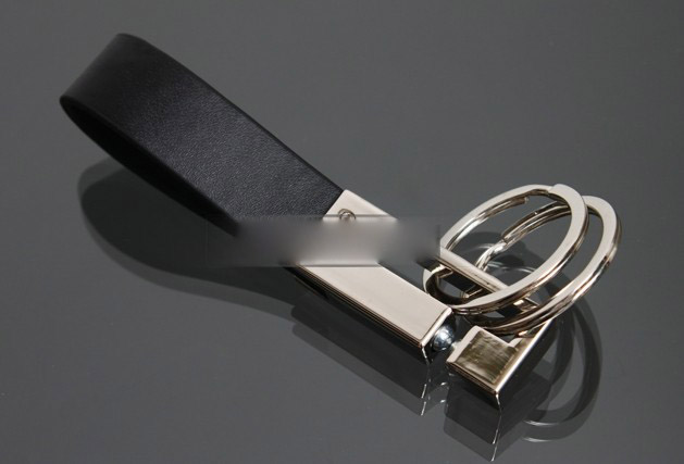 Classic black leather keychain, Custom Your Leather Keychains,Keychains ...