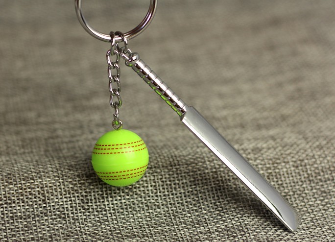 Cricket alloy keychain, Custom Your Ball Keychains,Keychains Favors ...
