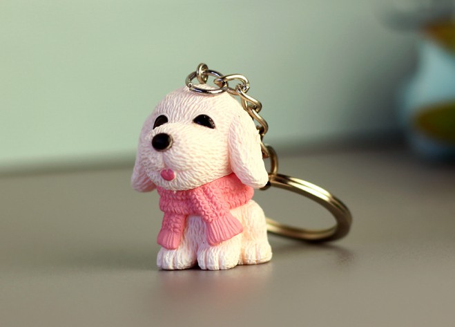 Cute dog keychain, Custom Your Animals Keychains,Keychains Favors ...